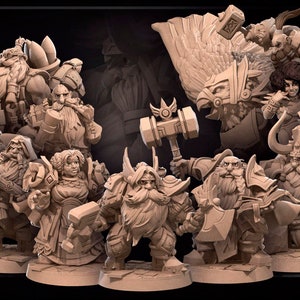 Female Dwarf Rogue Dnd Miniature, Heroquest RPG, Painting Mini, Wow ...