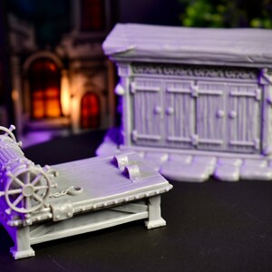 Cupboard, Torture Rack Terrain, Furniture Miniatures, Dungeons and ...