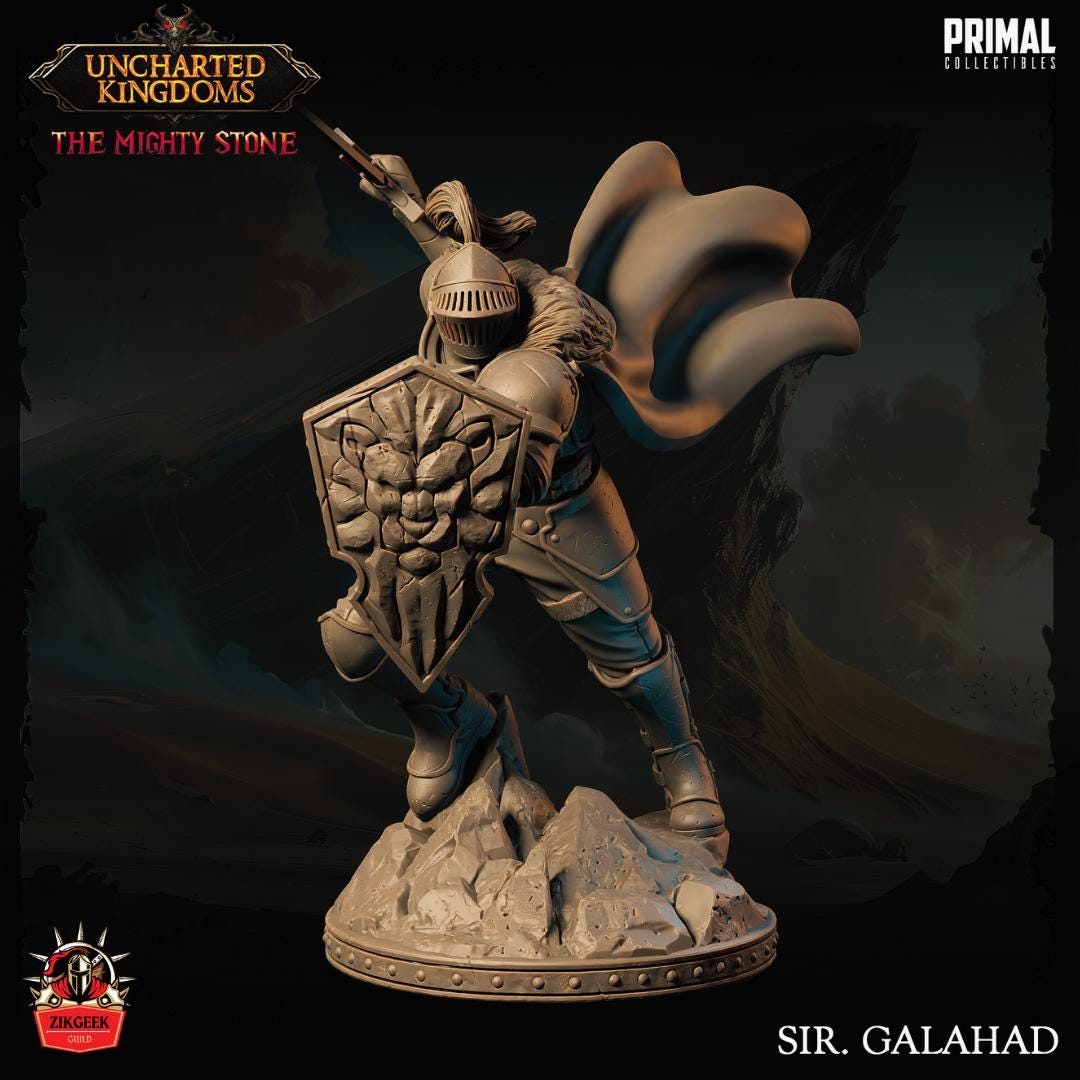 Human Knight Fighter Guard Dnd Miniatures, Dungeons and Dragons Mini ...