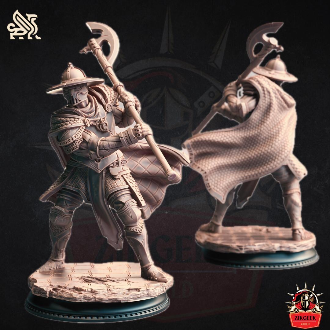 Knight of the Inquisition Fighter Enemy Dnd Miniature Dungeons and ...