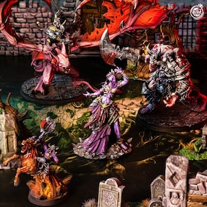 Headless Knight, Gothic Dnd Enemy Tabletop Game Miniature, RPG ...