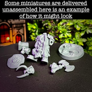 Queen Leviathan Miniature: 28/32/38mm Fantasy RPG Mini for Dnd, TTRPG ...