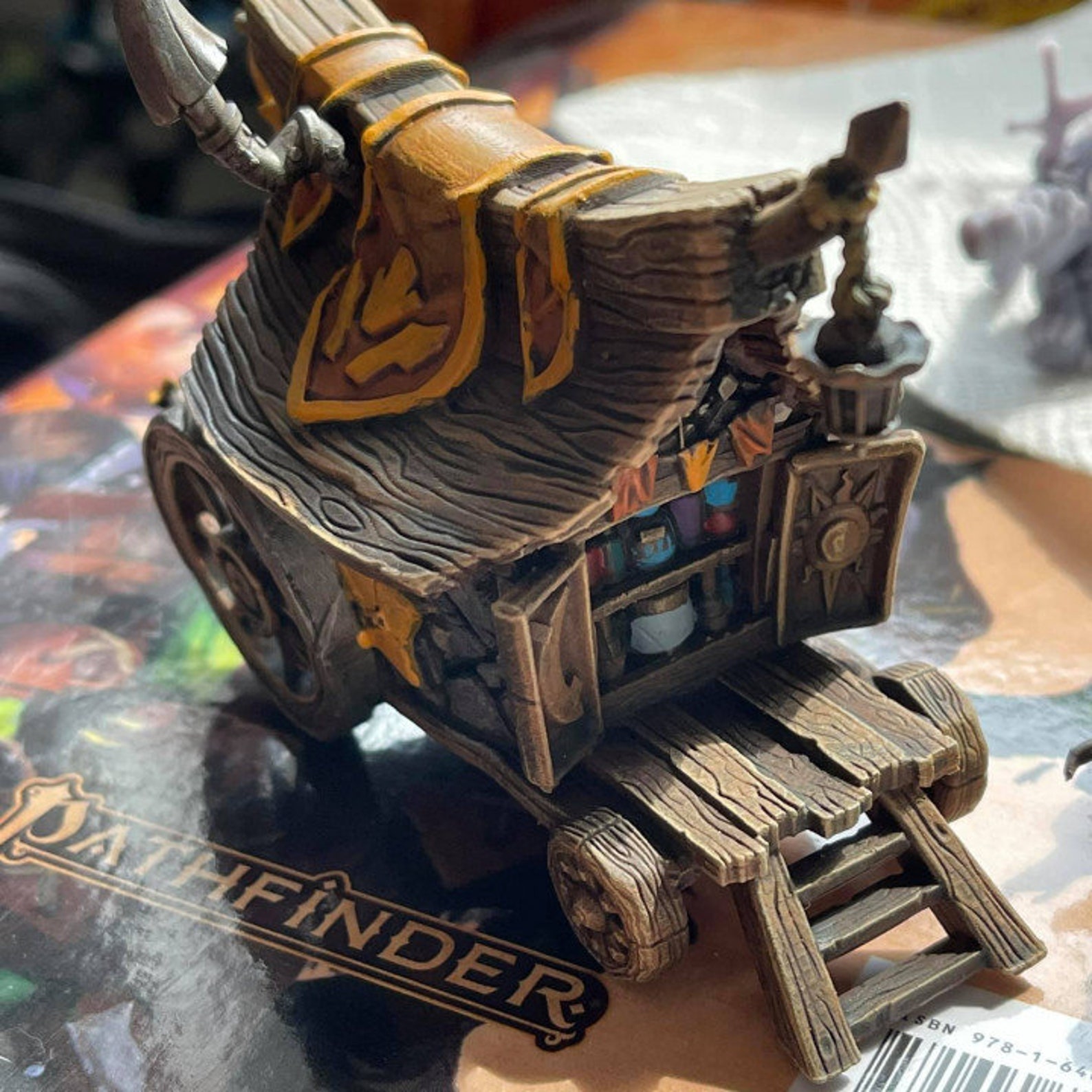 Witch Magic Potions Cart Dnd Terrain Miniature Dungeon Hero - Etsy