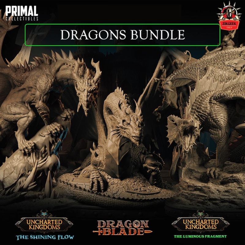 Dragon Miniature - Etsy