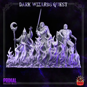 Magic Barrier Bundle Dnd Terrain Miniature, Dungeons and Dragons Mini ...