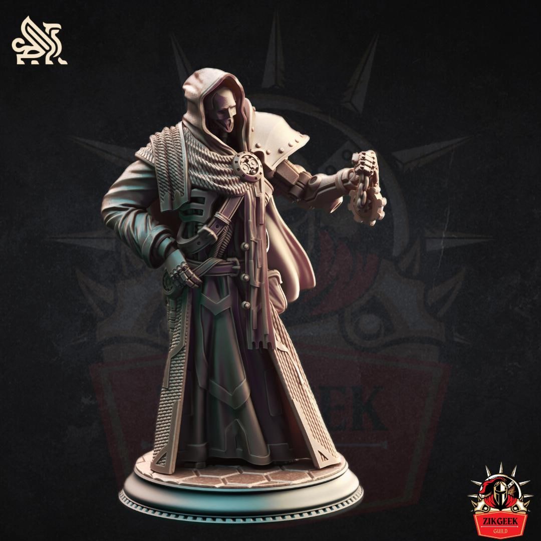 Ancient Warforged Artificer Steampunk Dnd Miniature Dungeons and ...