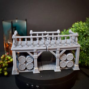 Tavern Props, Stairs Chimneys, Organ Dnd Terrain Miniatures, Dungeon ...