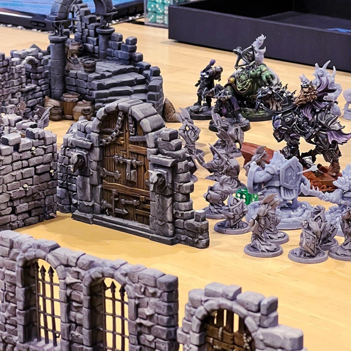 Dwarf Mine Coal Trolley Modular Platforms Dnd Miniature - Etsy