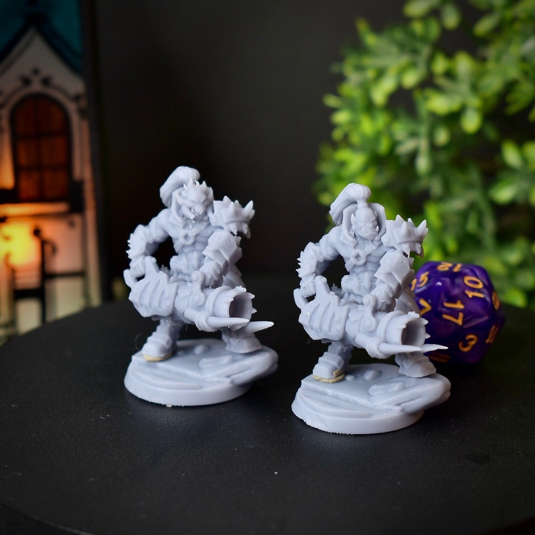 Orc Warrior Fighter Enemy Dnd Miniatures, Dungeons and Dragons Mini ...