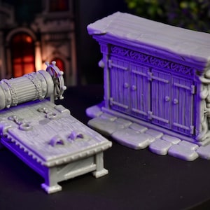 Cupboard, Torture Rack Terrain, Furniture Miniatures, Dungeons and ...
