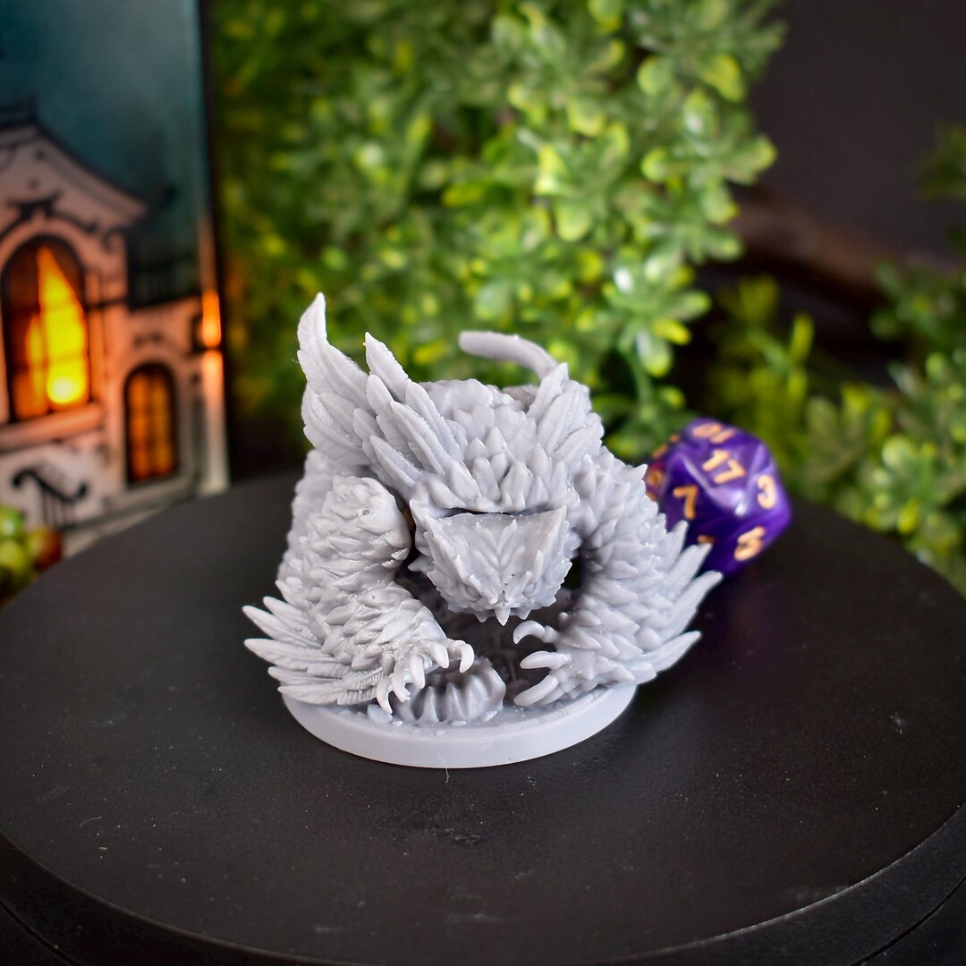 Owlbear, Owlfolk Bear Druid Miniature Dungeons and Dragons Mini Hero ...