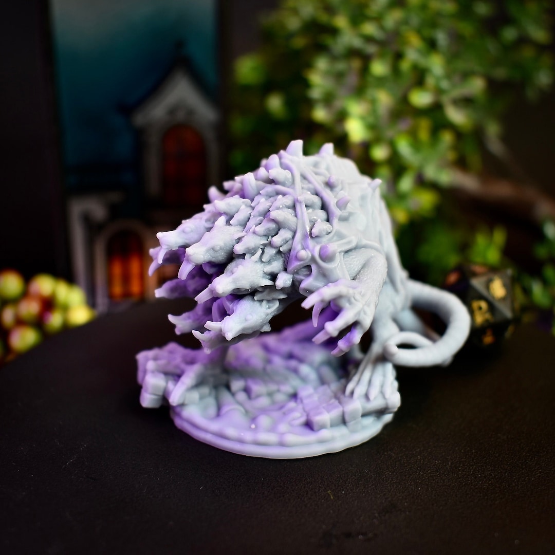 Rat King Boss Monster Miniature: 28/32/38mm Fantasy RPG Mini for Dnd ...