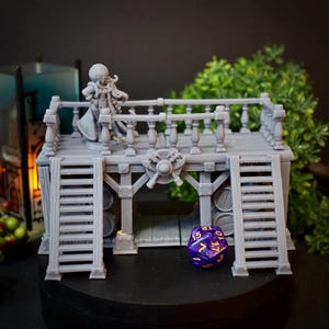 Tavern Props, Stairs Chimneys, Organ Dnd Terrain Miniatures, Dungeon ...