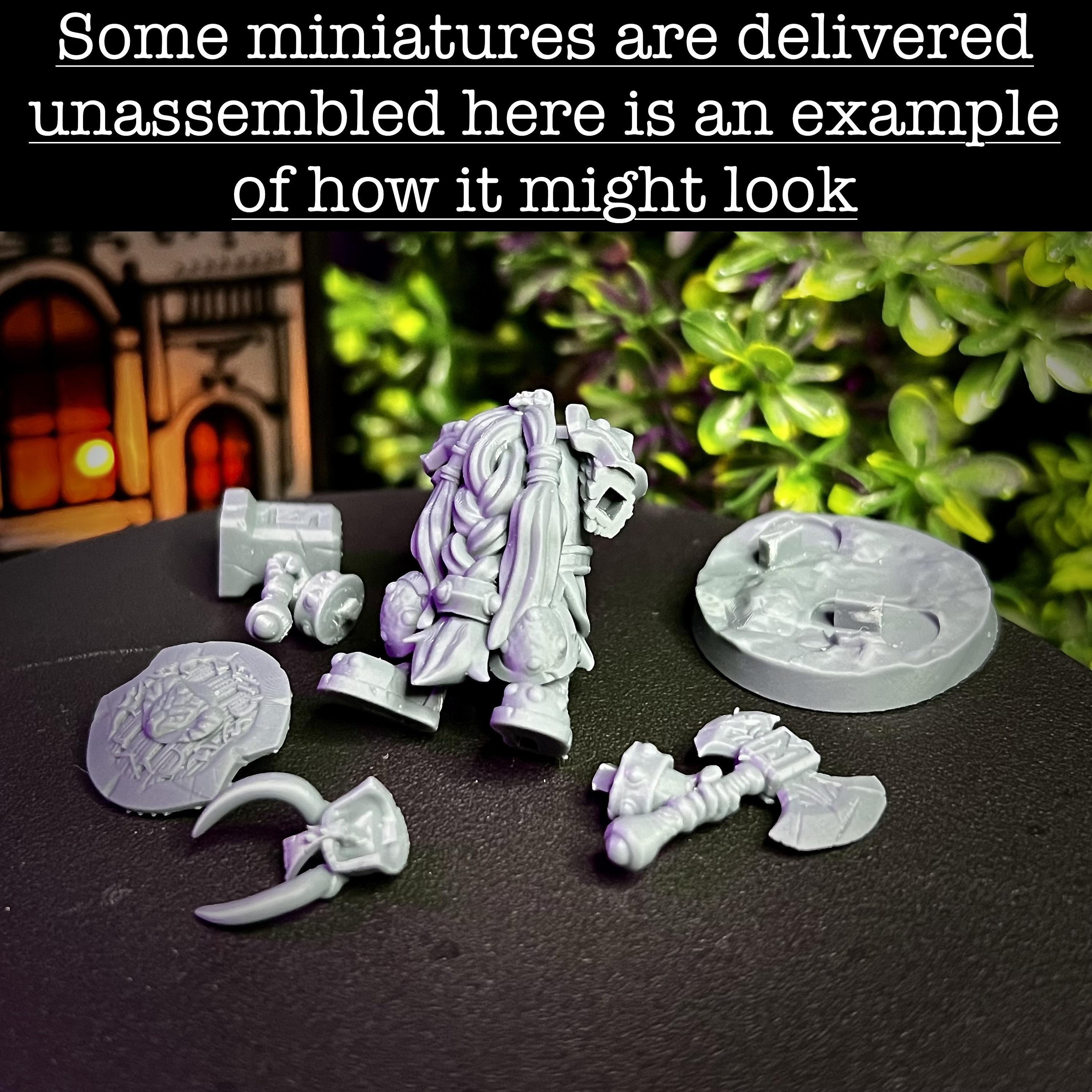 Wild Snow Yeti Monster Miniature: 28/32/38mm Fantasy RPG Mini for Dnd ...