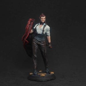 Female Elf Goliath Boxer Fighter Dnd Miniature Dungeons and Dragons ...