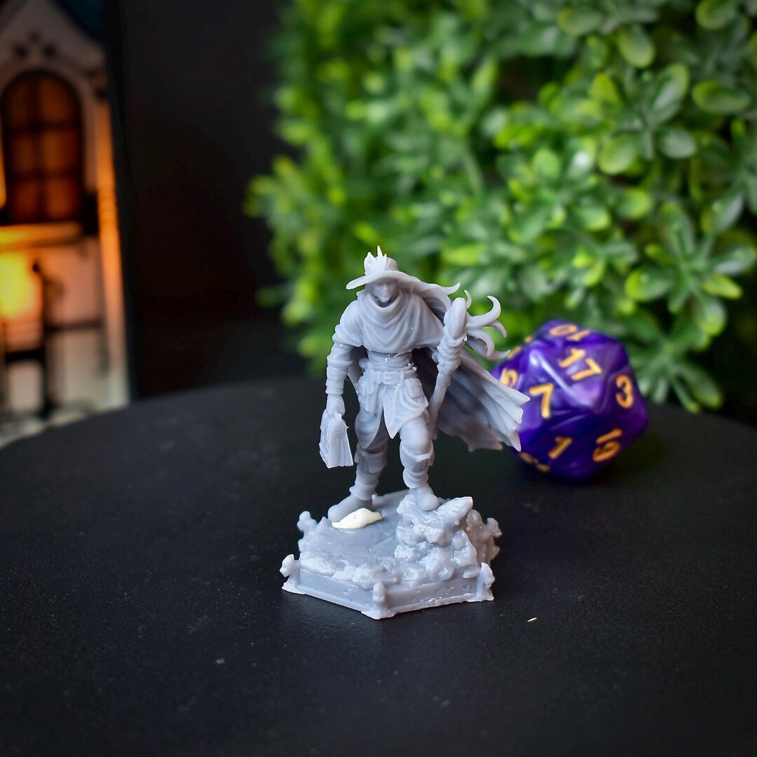 Human Adventurer NPC Dnd Miniature Dungeons and Dragons Mini Hero Quest ...