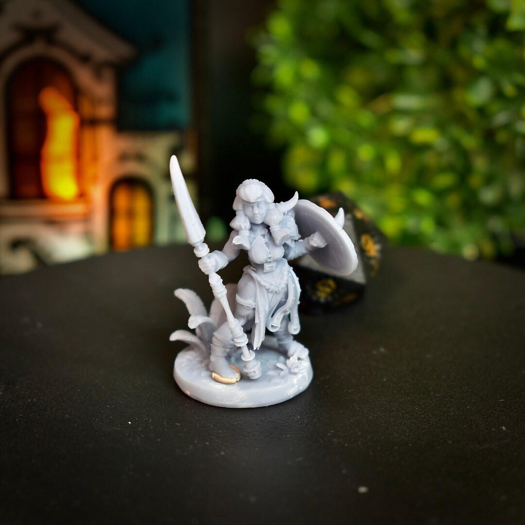 Dwarf Amazon Warrior Dnd Miniature, Heroquest RPG, Painting Mini, Wow ...