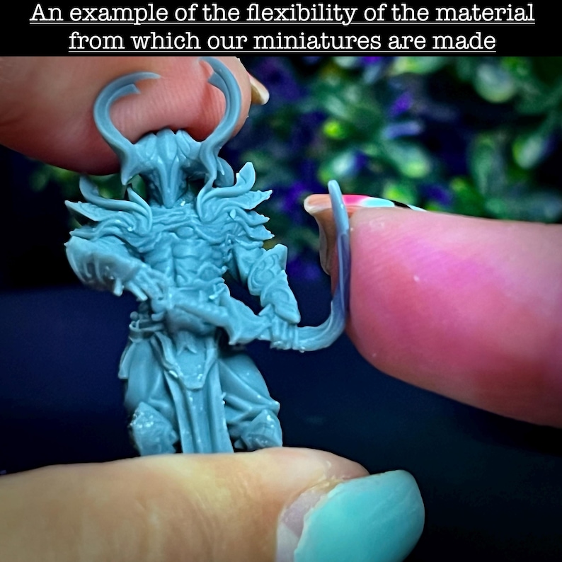Rabbitfolk Archer, Cleric, Monk Miniatures: 28/32/38mm Fantasy RPG Mini ...