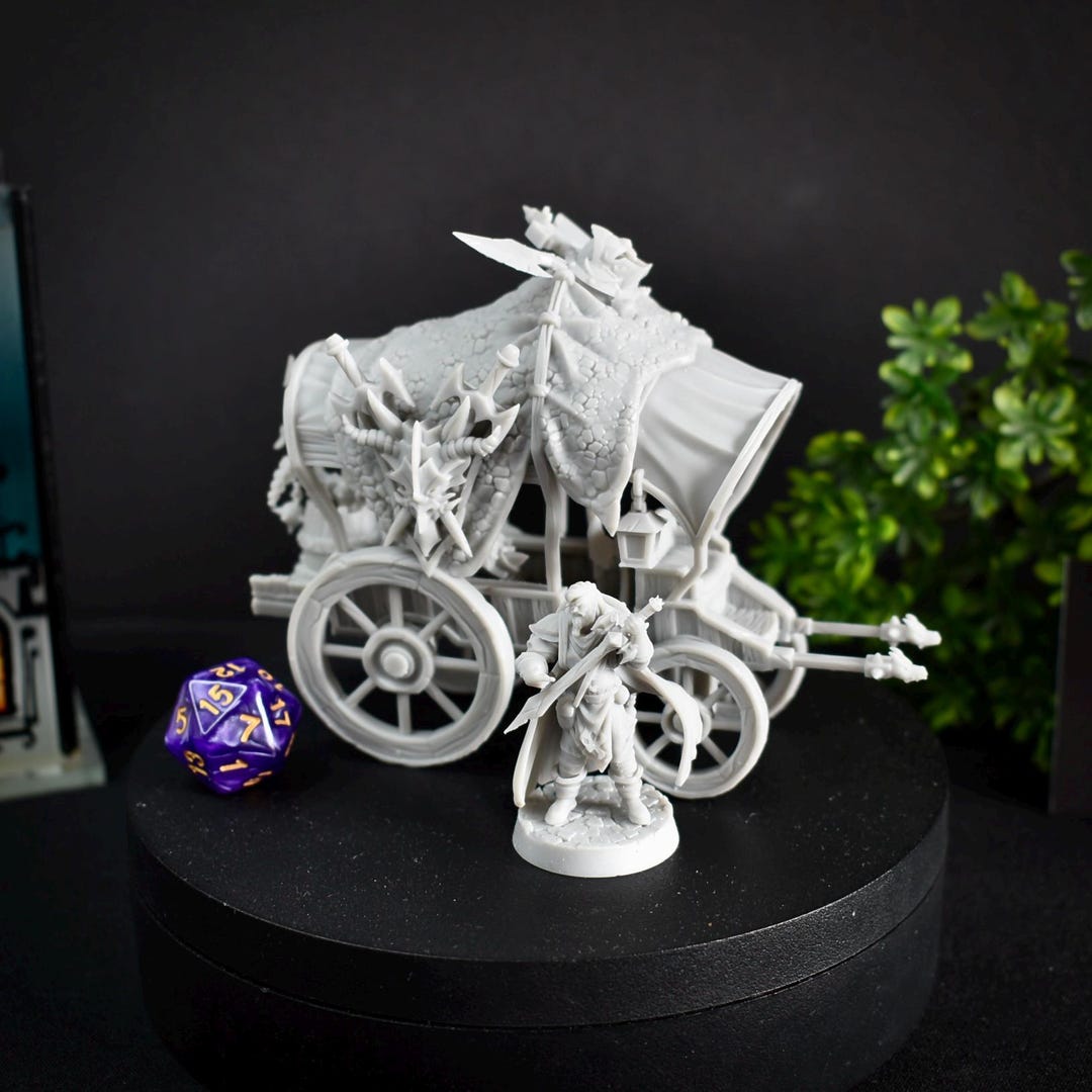 Carriage Forge & Blacksmith Miniatures: 28/32/38mm Fantasy RPG Mini for ...