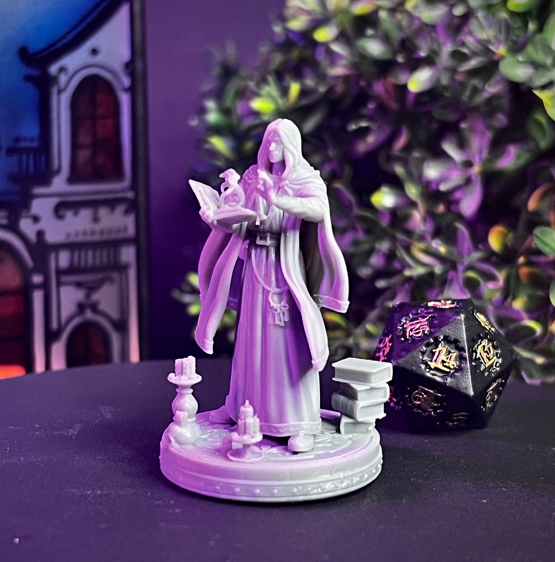 Elf Dark Wizard Dnd Enemy Miniature Classic Dungeon Hero Quest - Etsy