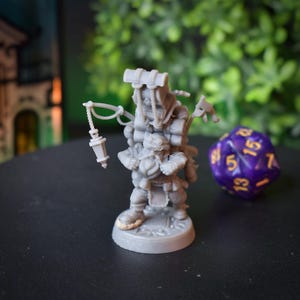Dwarven Stonepath Explorers NPC Miniature Dungeons and Dragons Mini ...