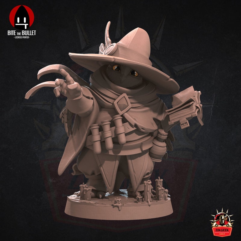 Owl Miniature Dnd - Etsy