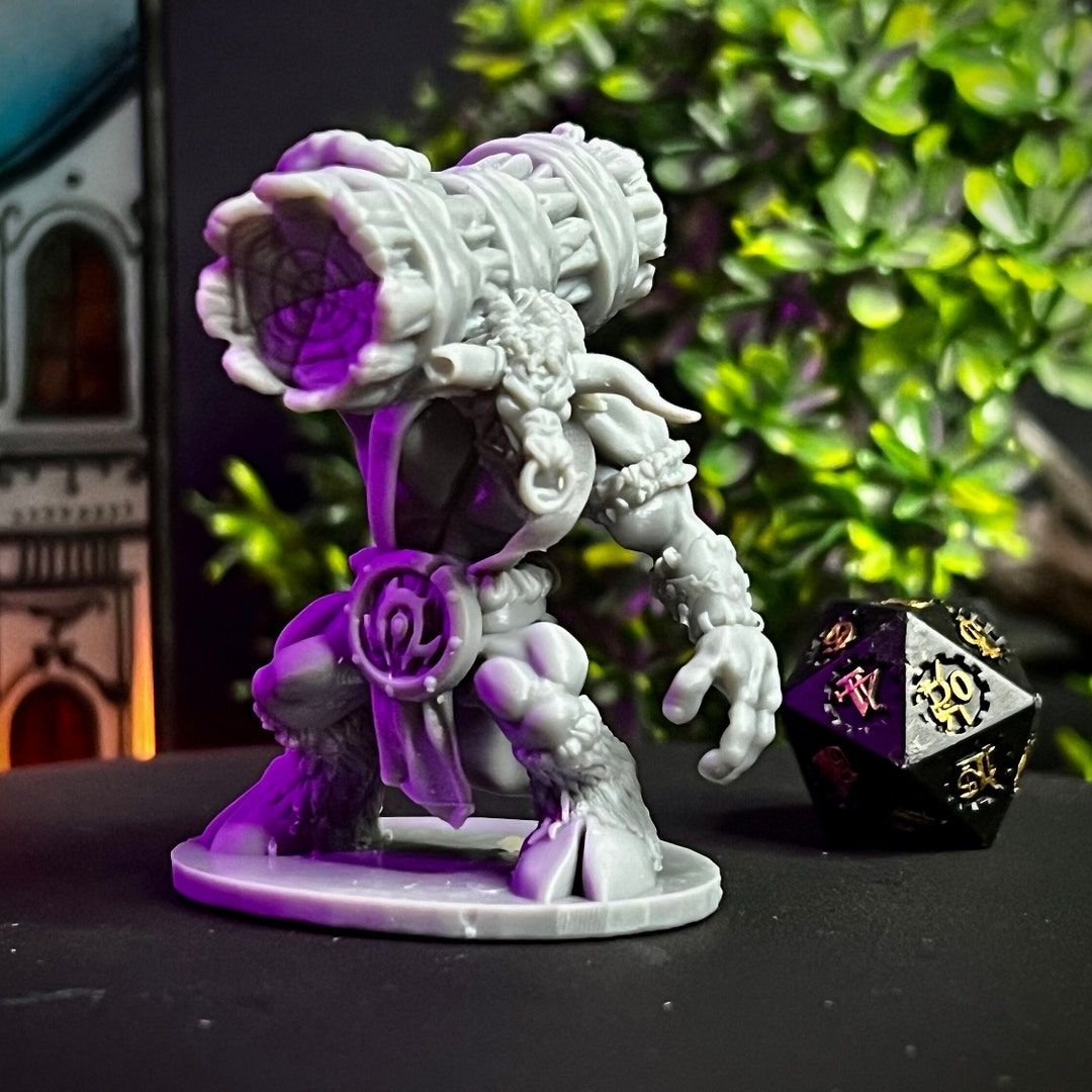 Tauren Horde Warrior Wow Miniature: 28/32/38mm Fantasy RPG Mini for Dnd ...