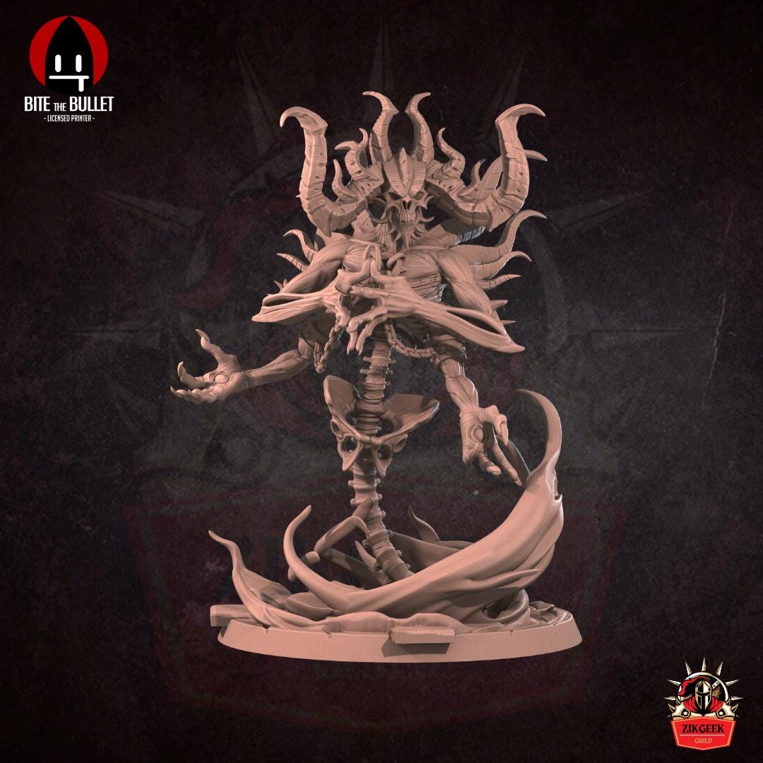 Bullet Hell Demons 20 Miniatures Set – Fantasy Monsters & Bosses, Lords ...
