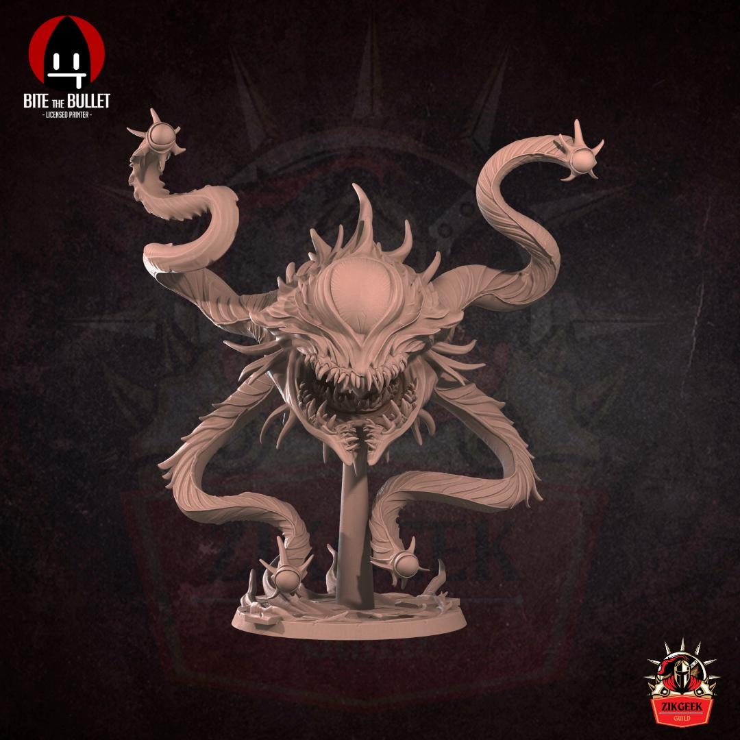 Spectator Aberration Miniature: 28/32/38mm Fantasy RPG Mini for Dnd ...
