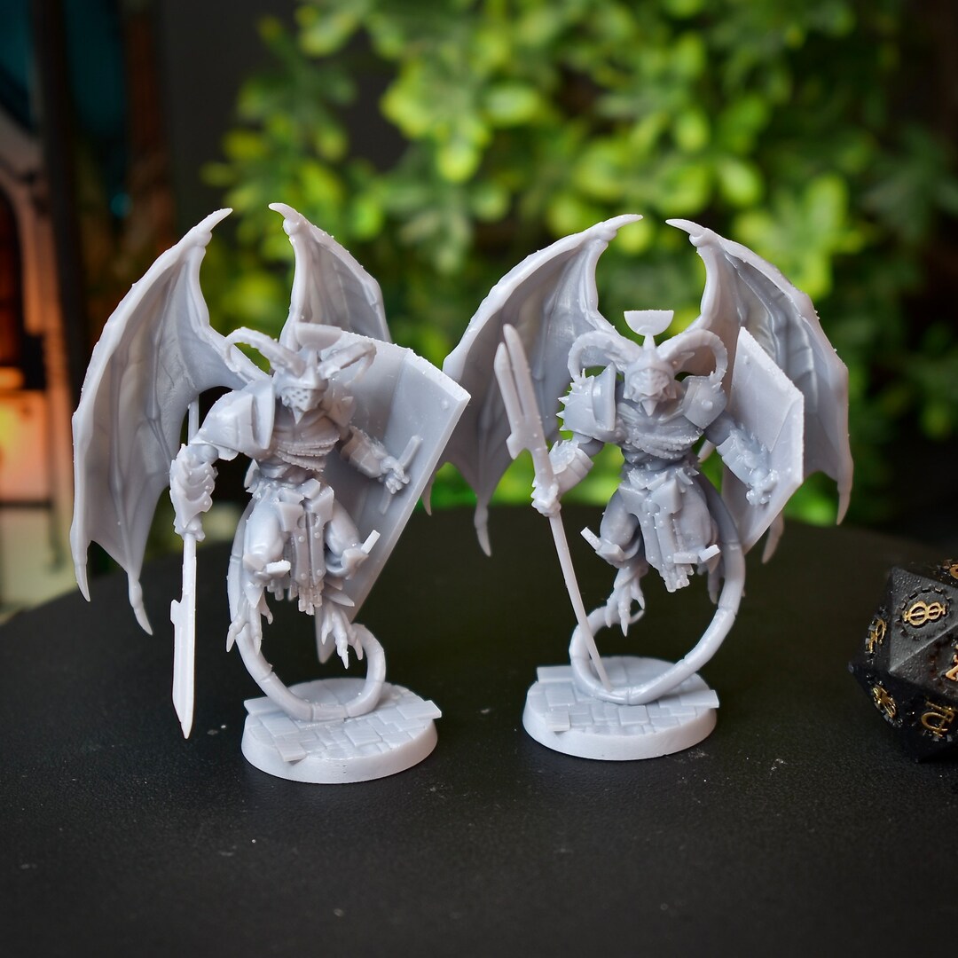 Demonic Minion Creature Miniature: 28/32/38mm Fantasy RPG Mini for Dnd ...