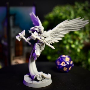 Valkyries Female With Two Hammers Dnd Tabletop Game Miniature RPG, 5e ...