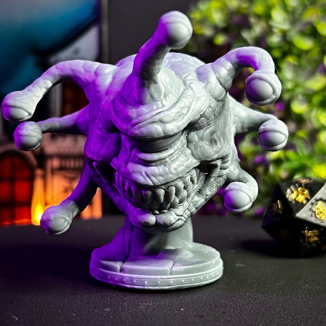 Classic Beholder Monster Creature Miniature: 28/32/38mm Fantasy RPG ...