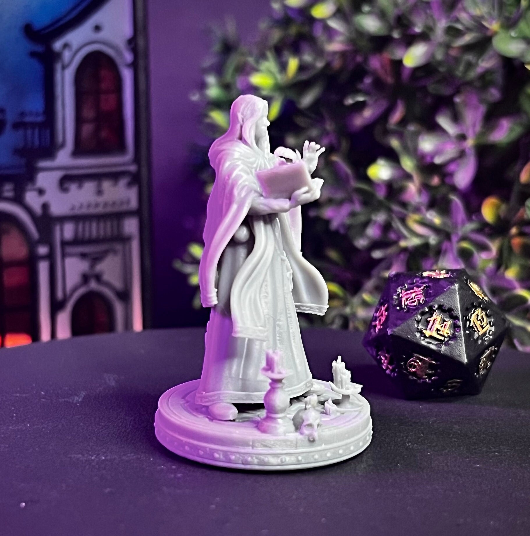 Elf Dark Wizard Dnd Enemy Miniature Classic Dungeon Hero Quest - Etsy