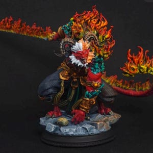 Rakshasa Demon Monster – Fantasy RPG Boss Miniature for TTRPG Dungeon ...