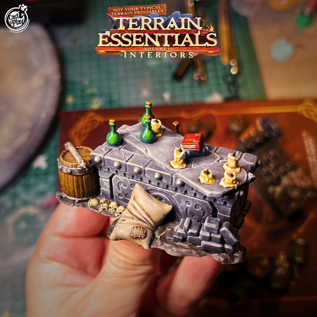 Dungeon Torture Machines Set Dnd Terrain Miniatures Hero - Etsy