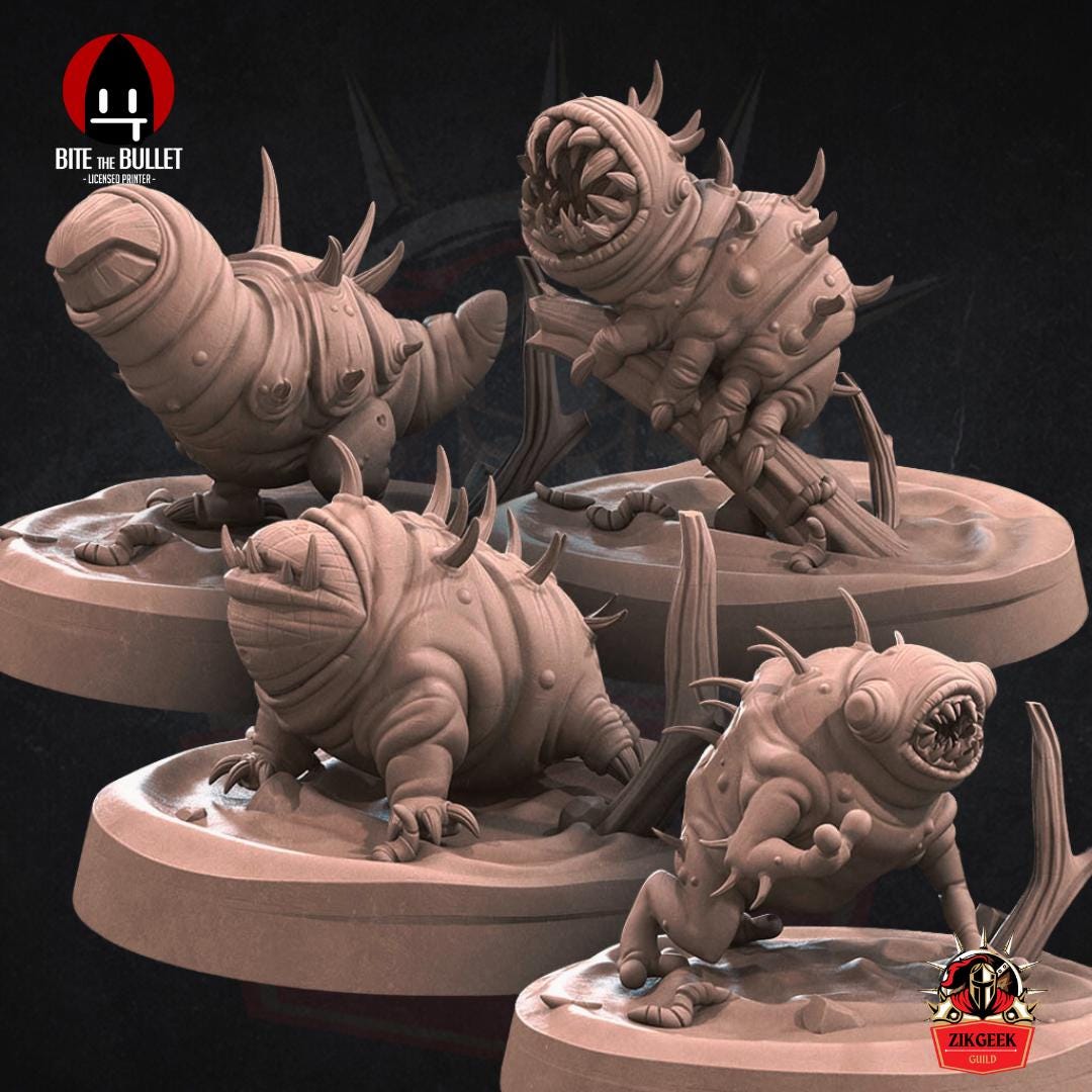Pest Monster Miniature: 28/32/38mm Fantasy RPG Mini for Dnd, TTRPG - Etsy