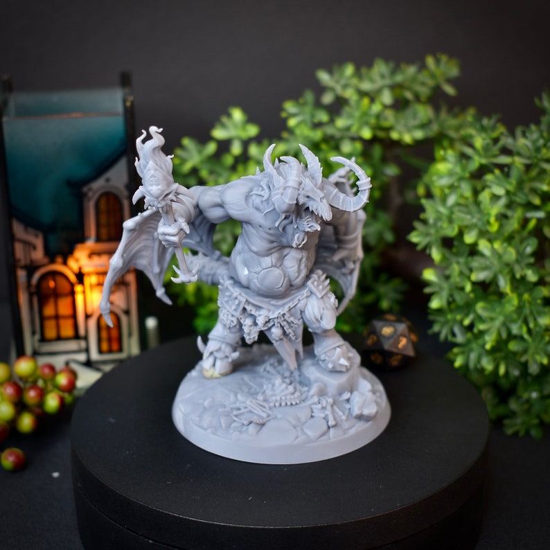 Orcus & Imps Boss Miniature Set: 28/32/38mm Fantasy RPG Mini for Dnd ...