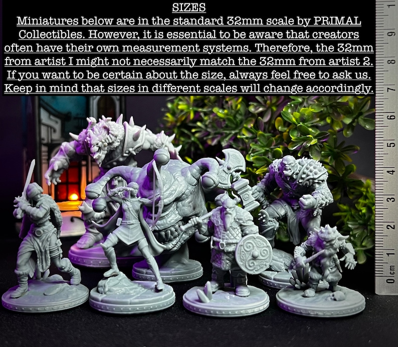 Female Ranger Miniature: 28/32/38mm Fantasy RPG Mini for Dnd, TTRPG - Etsy