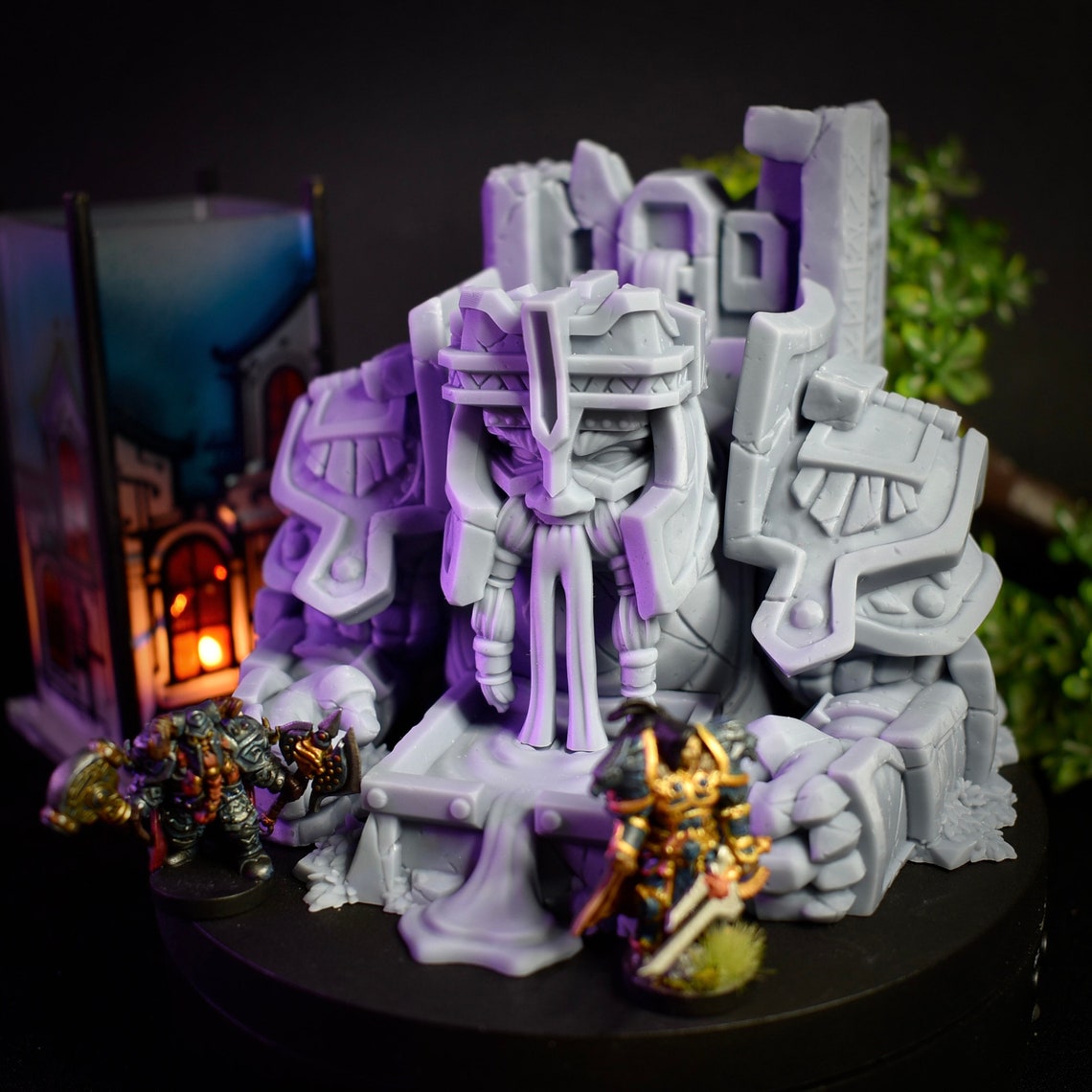 Dwarf Mine Coal Trolley Modular Platforms Dnd Miniature - Etsy