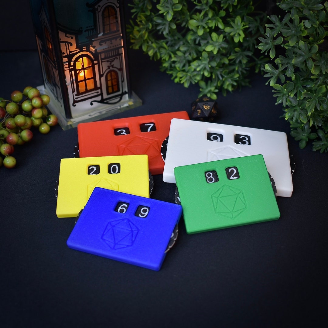 Life Counter Dnd HP Tracker MTG RPG Board Game Tabletop Games ...