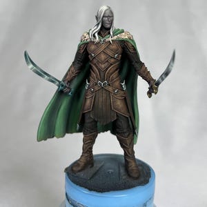 Dark Elf Dnd Enemy Miniature Masters of Dungeon Hero Quest, RPG ...