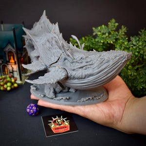 Queen Leviathan Miniature: 28/32/38mm Fantasy RPG Mini for Dnd, TTRPG ...