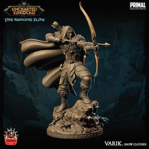 Dark Elf Ranger Archer Dnd Miniatures, Dungeons and Dragons Mini, Hero ...