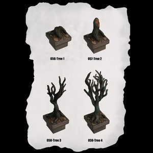 Modular Graveyard Terrain Tiles Tree Cemetery Blocks Crypt Dnd ...
