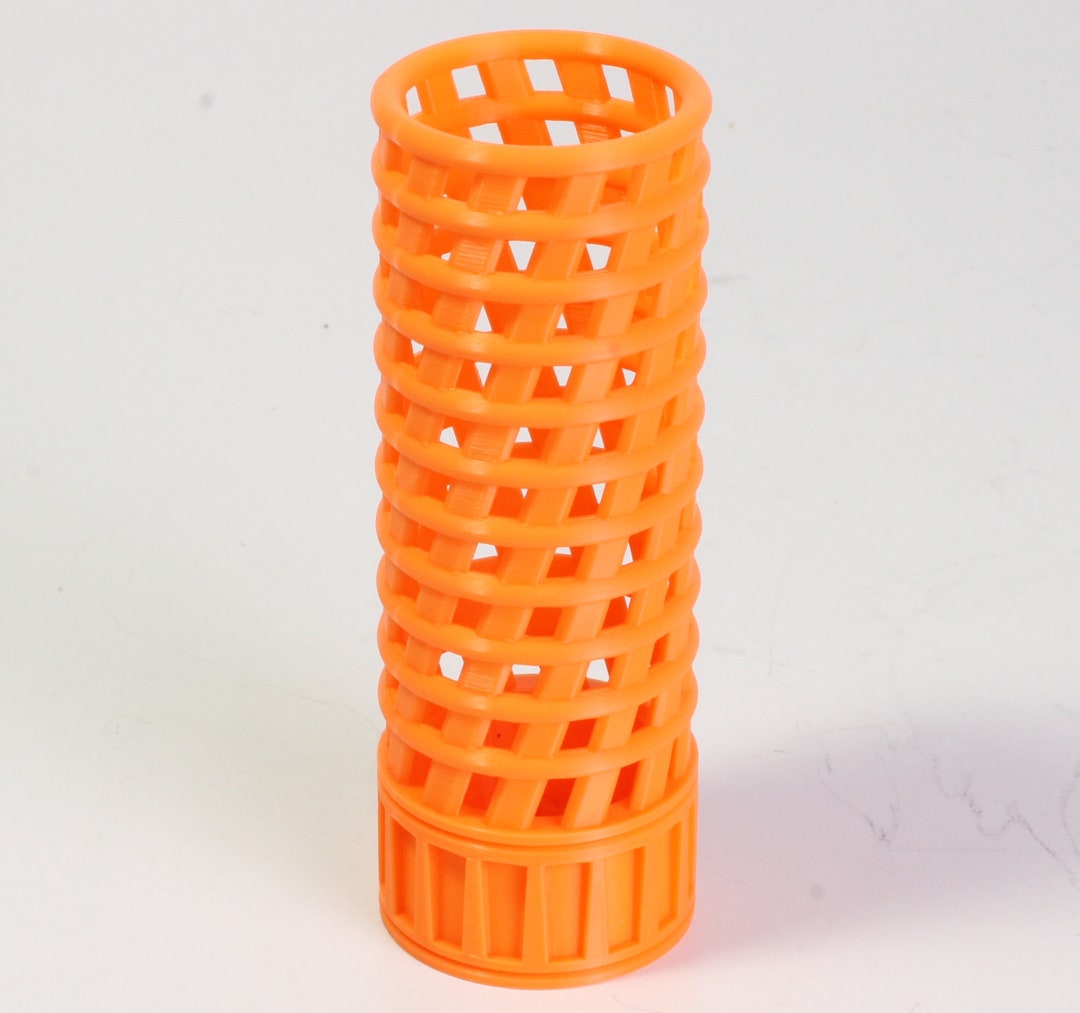 Custom Nerf N-strike Barrel mr. Swirly Orange - Etsy