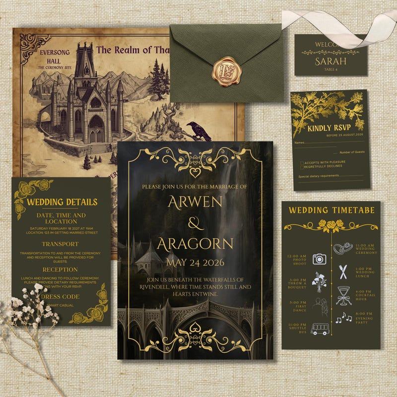 Elvish Wedding - Etsy