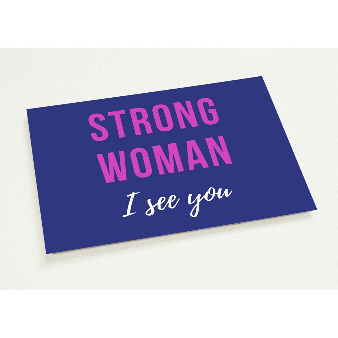 Empowerment Cards: 10 Postcards, 2-sided With Standard Envelopes Strong ...