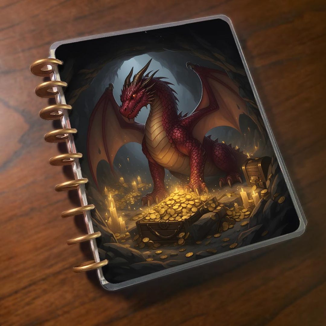 All Mine: Handmade Fantasy Dragon Happy Planner Classic Inspired ...