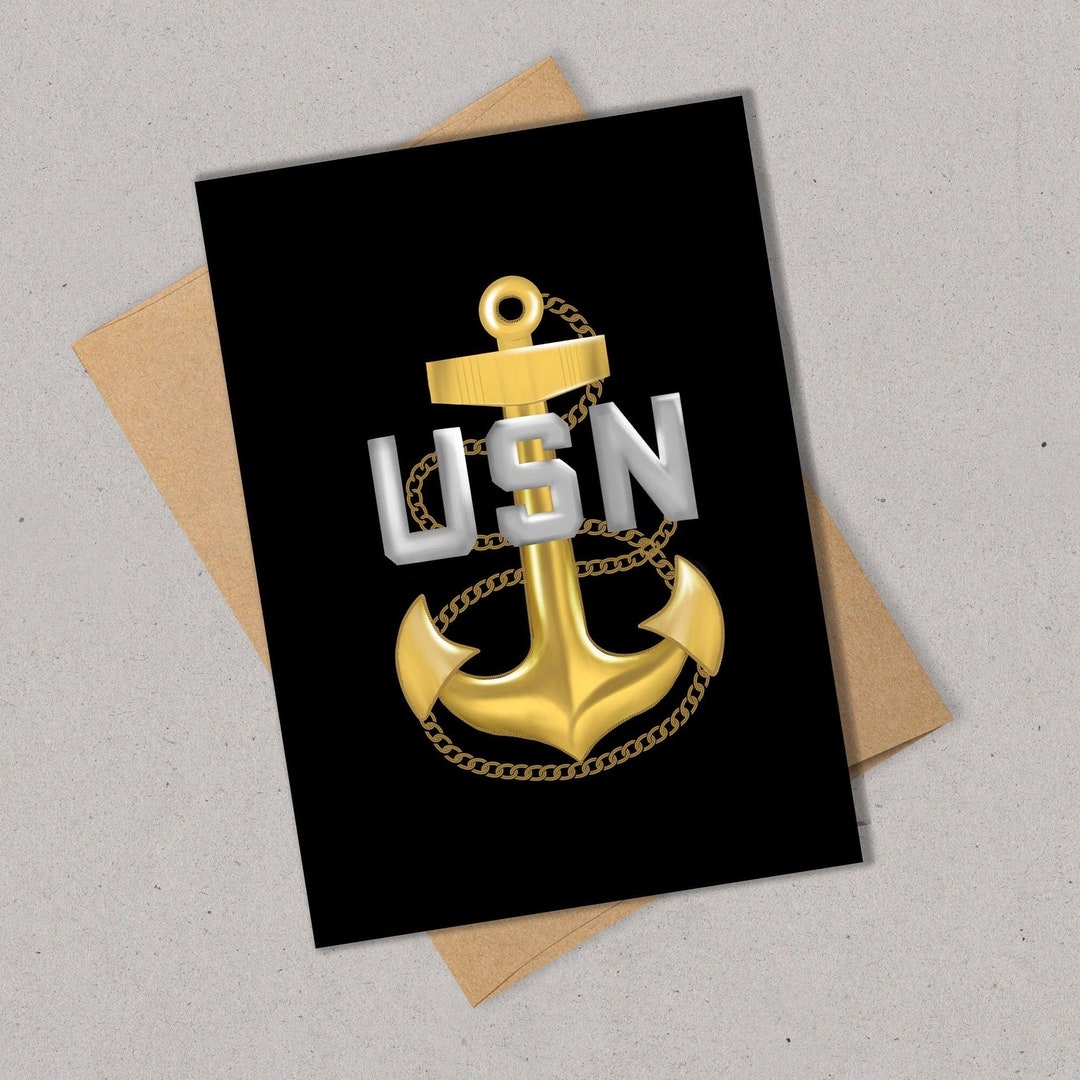 Navy Chief Promotion - Chief Petty Officer Anchor ( Chief, Senior Chief ...