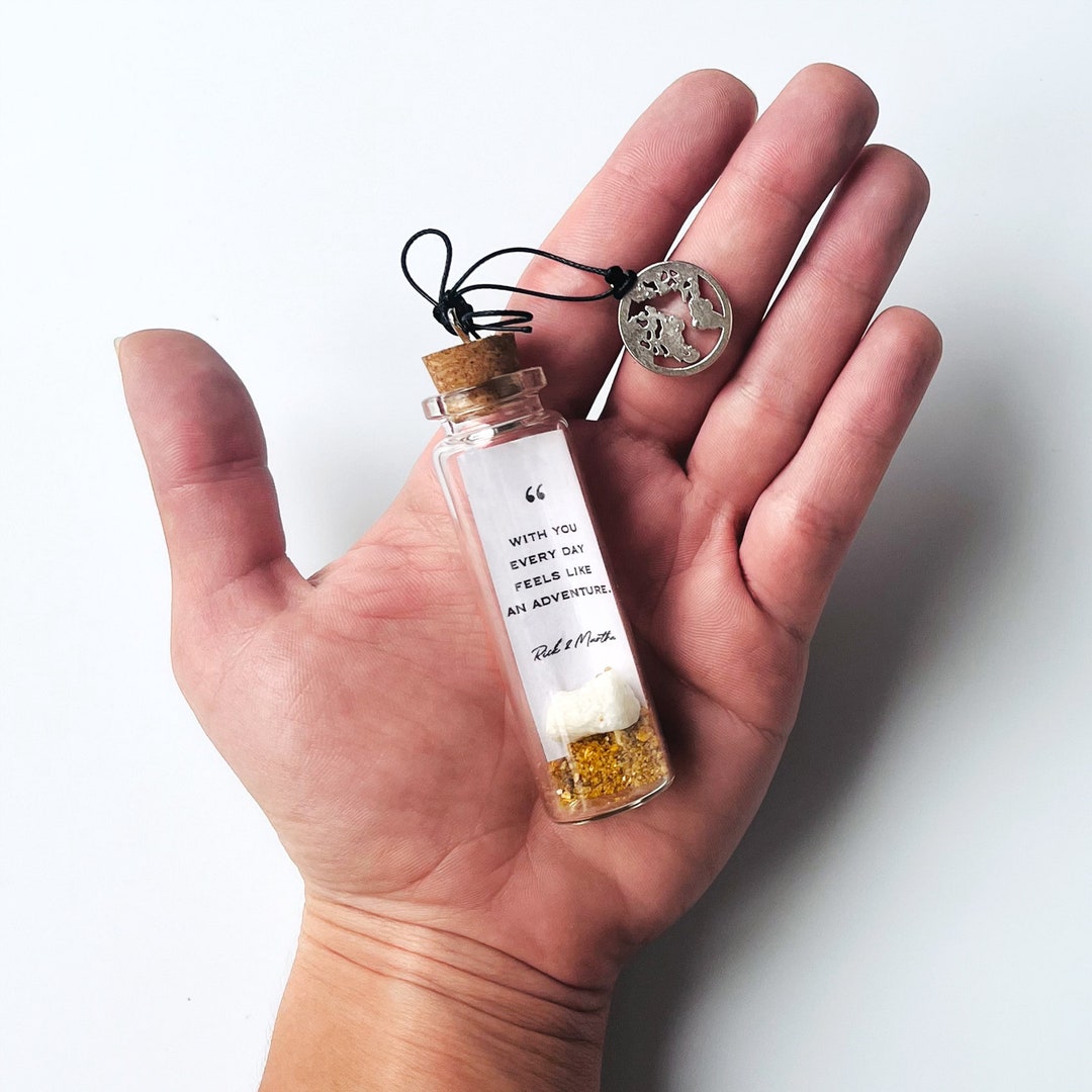 Personalized Message in a Bottle Gift for Weddings & Travel Enthusiasts ...